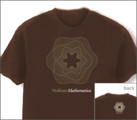 Guilloché Pattern T-Shirt